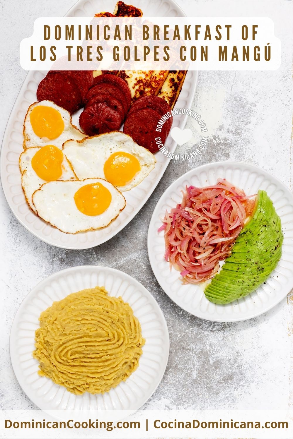 Los Tres Golpes [Recipe + Video] The Dominican Breakfast