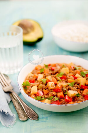 Carne Molida [Video+Recipe] Ground Beef with Vegetables
