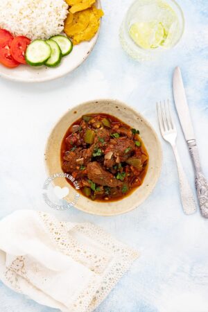 Carne Guisada [Video+Recipe] Carne de Res Guisada Beef