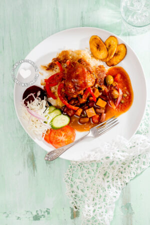 La Bandera Dominicana [Video+Recipe] Dominican Lunch Meal