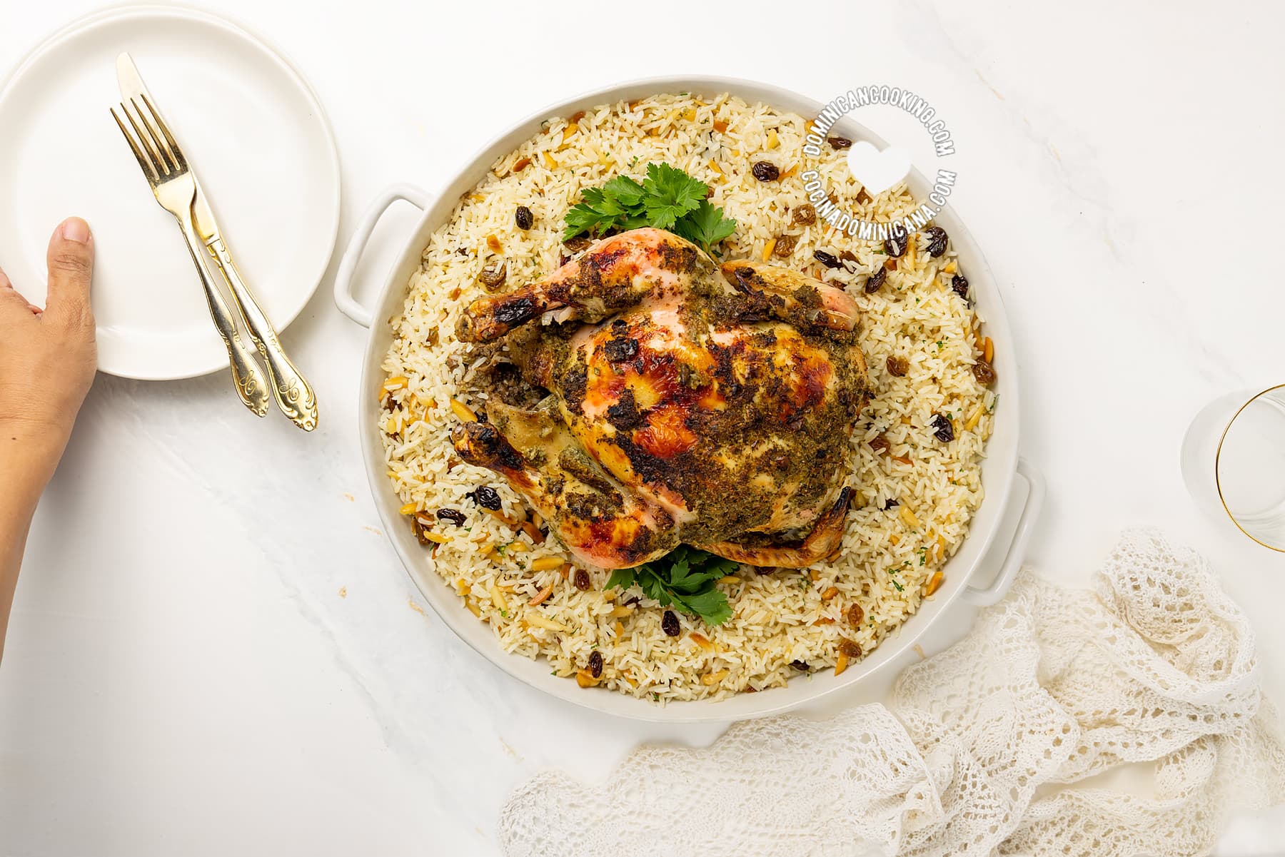 Pollo Asado Navideño [Video+Recipe] Christmas Chicken